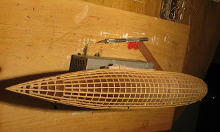 Jim's Junk!: R-34 scale model project... Running the longitudinal ...