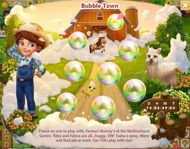 Bubble Town Special Mission ~ Family Farm Love