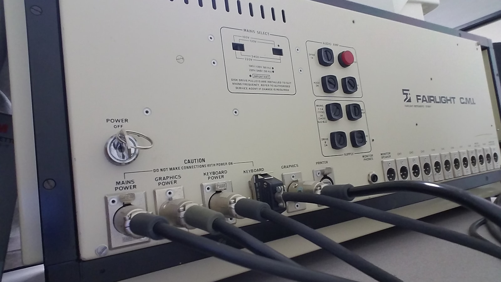 MATRIXSYNTH: Fairlight CMI Series I SN A058025