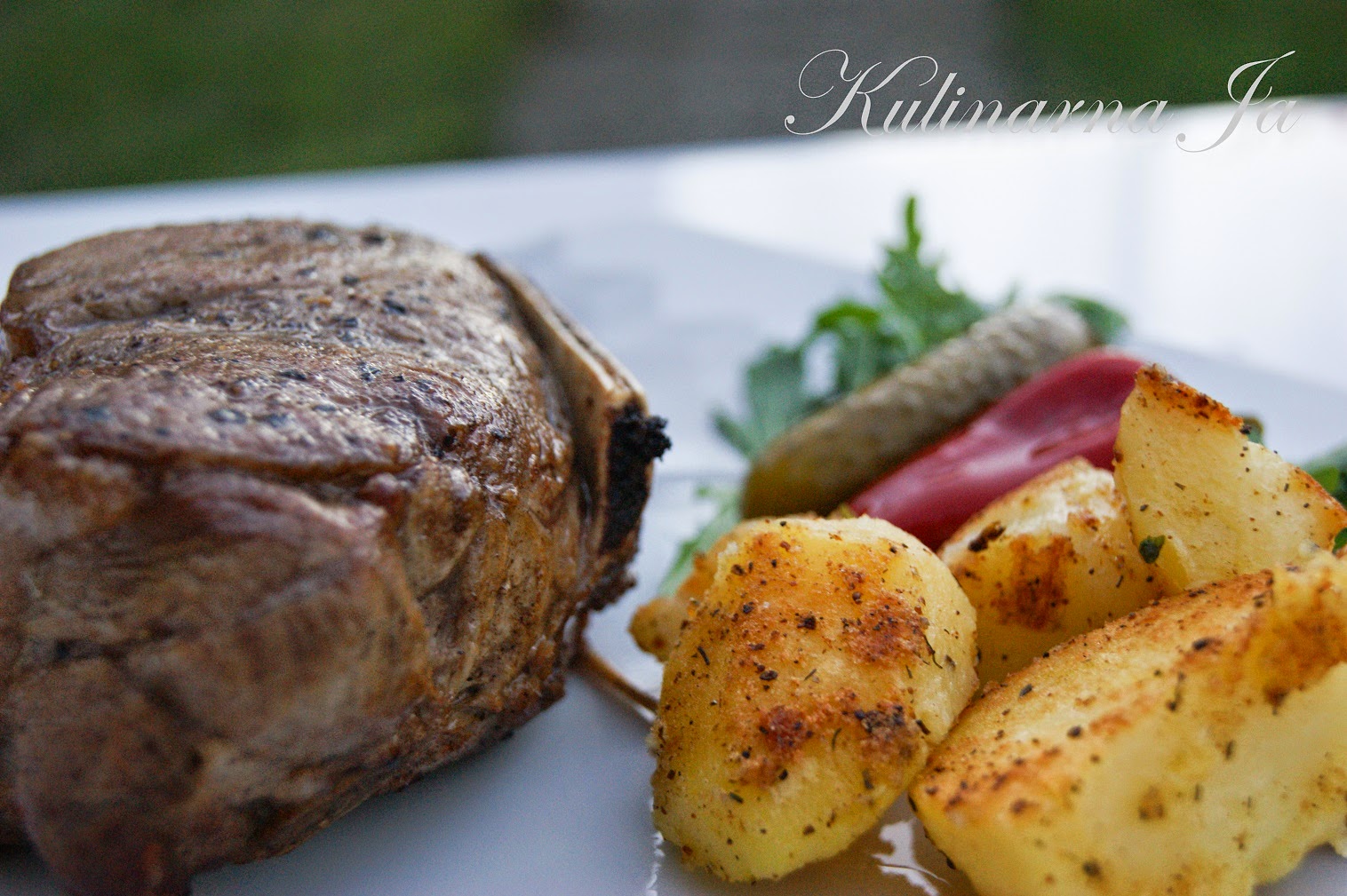 Kulinarna Ja: Stek z rostbefu