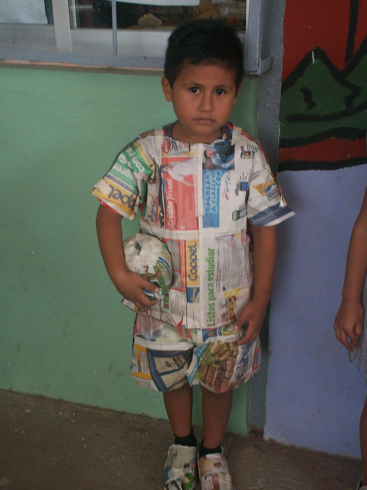 JALIPA:EDUCACION , DINAMICA CREATIVA Y SOCIAL: ROPA REALIZADA CON PAPEL ...