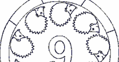 Mandalas Para Pintar: mandalas con números