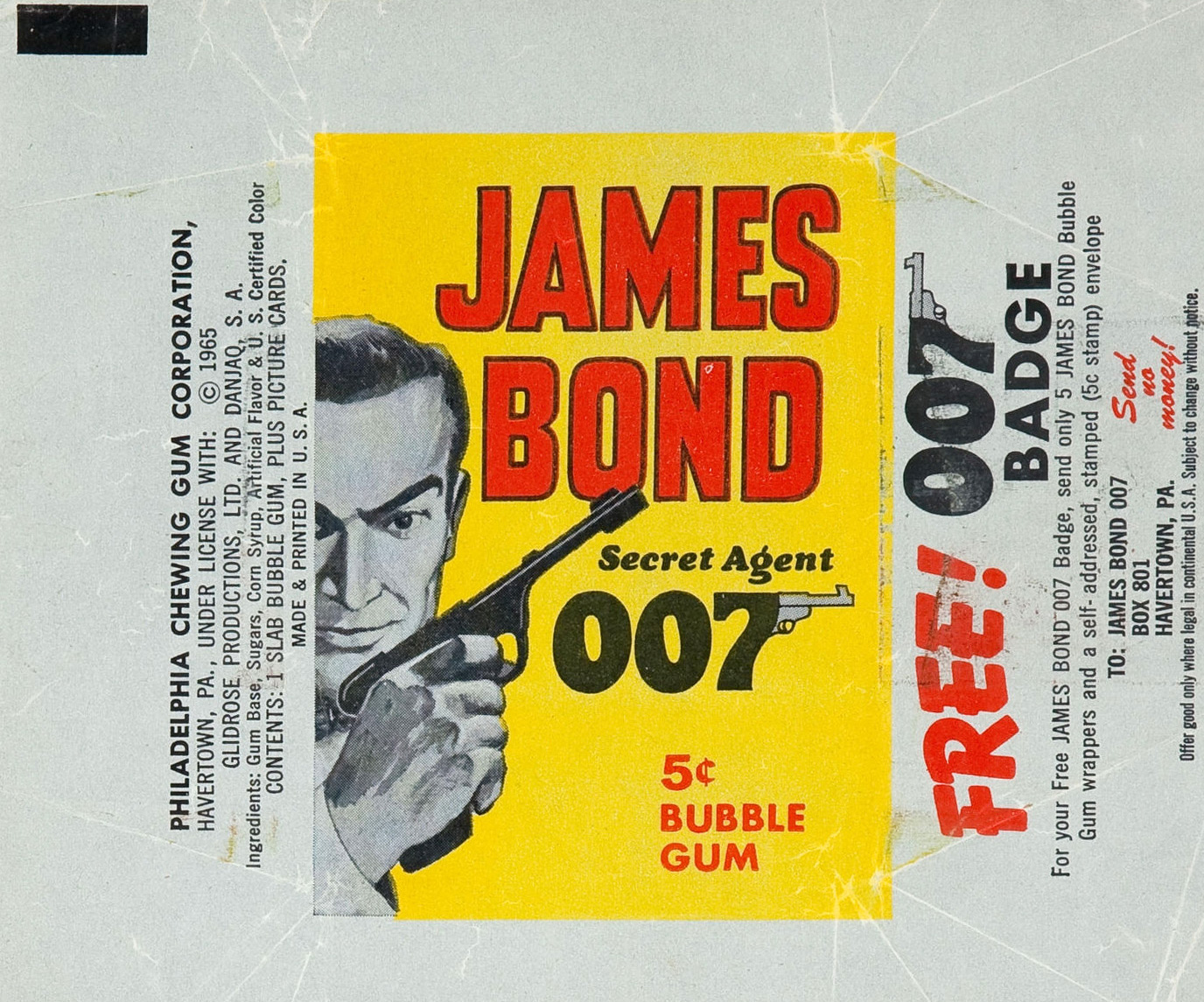 Illustrated 007 - The Art of James Bond: Philadelphia Chewing Gum Card ...
