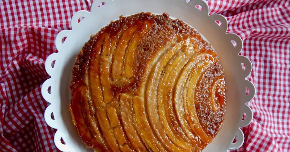 The Nerdy Chef: Banana Upside Down Cake