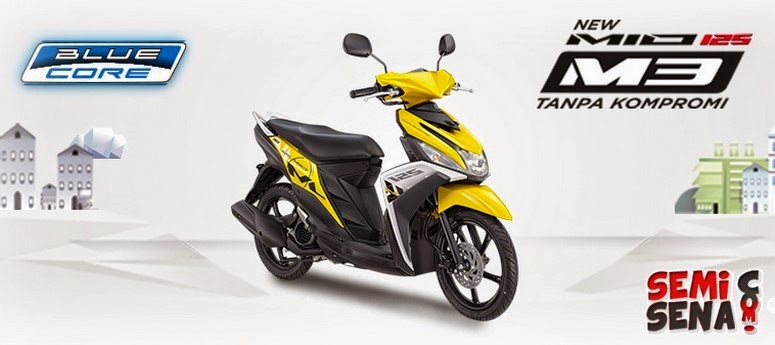 Specifications and Price Yamaha Mio 125 Blue M3 Core