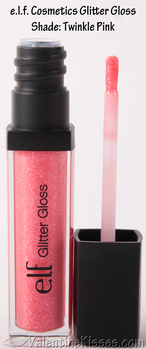 Valentine Kisses: e.l.f. Glitter Gloss - swatches & review of shades ...