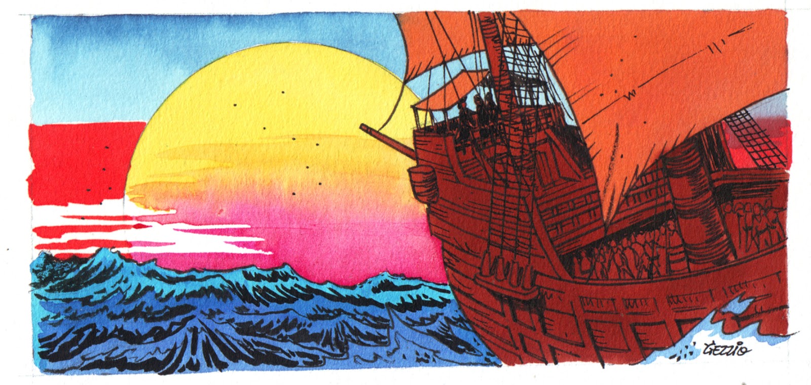 Mi mundo dibujado: Ilustraciones históricas