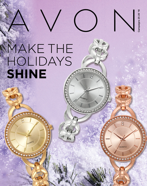 The New Avon Catalog: Avon Make The Holidays Shine Sale Catalog