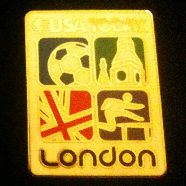 London 2012 Pins and Badges - Latest News: 15/7: Media Pins