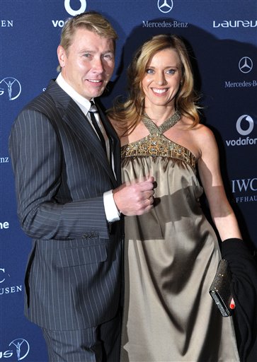 Sports Super Stars: Mika Hakkinen`s Girlfriend Marketa Kromatowa Pics 2012