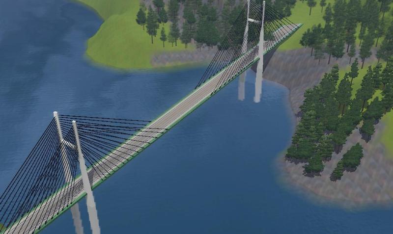 My Sims 3 Blog: Skyscrapers and Bridges by Monsoon Creations