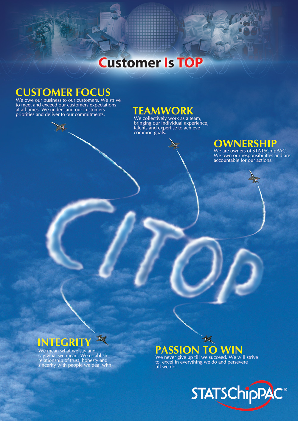 Key Messages Poster Design : STATChipPAC | Neutralart Graphic Design