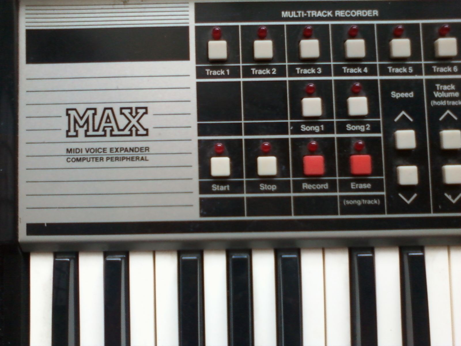 MATRIXSYNTH: Sequential Circuits MAX 6-Voice Analog Synthesizer with Case