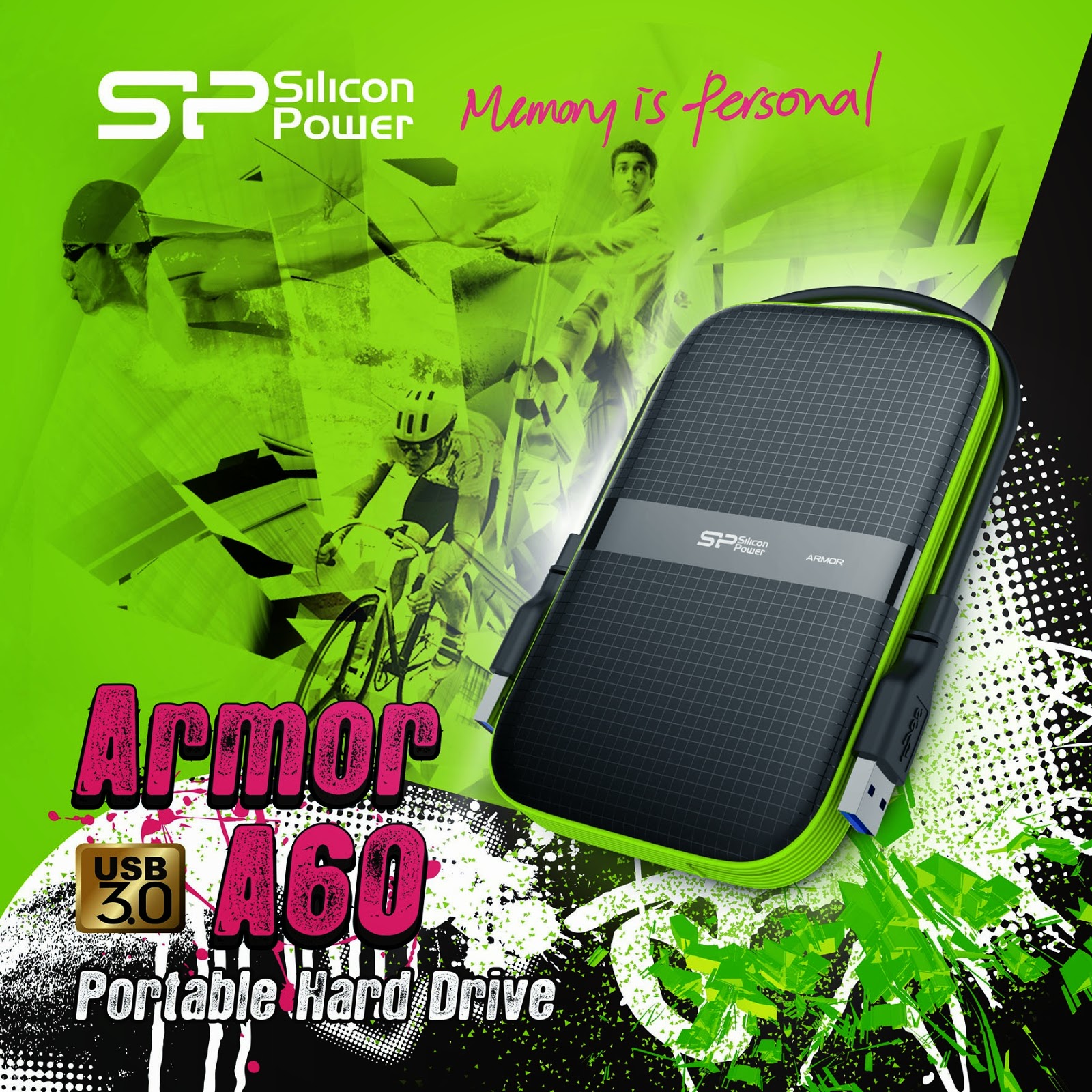 Silicon Power Armor A60 Hard Drive - Gizmo Manila