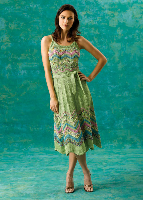 knitting models: knit dress models