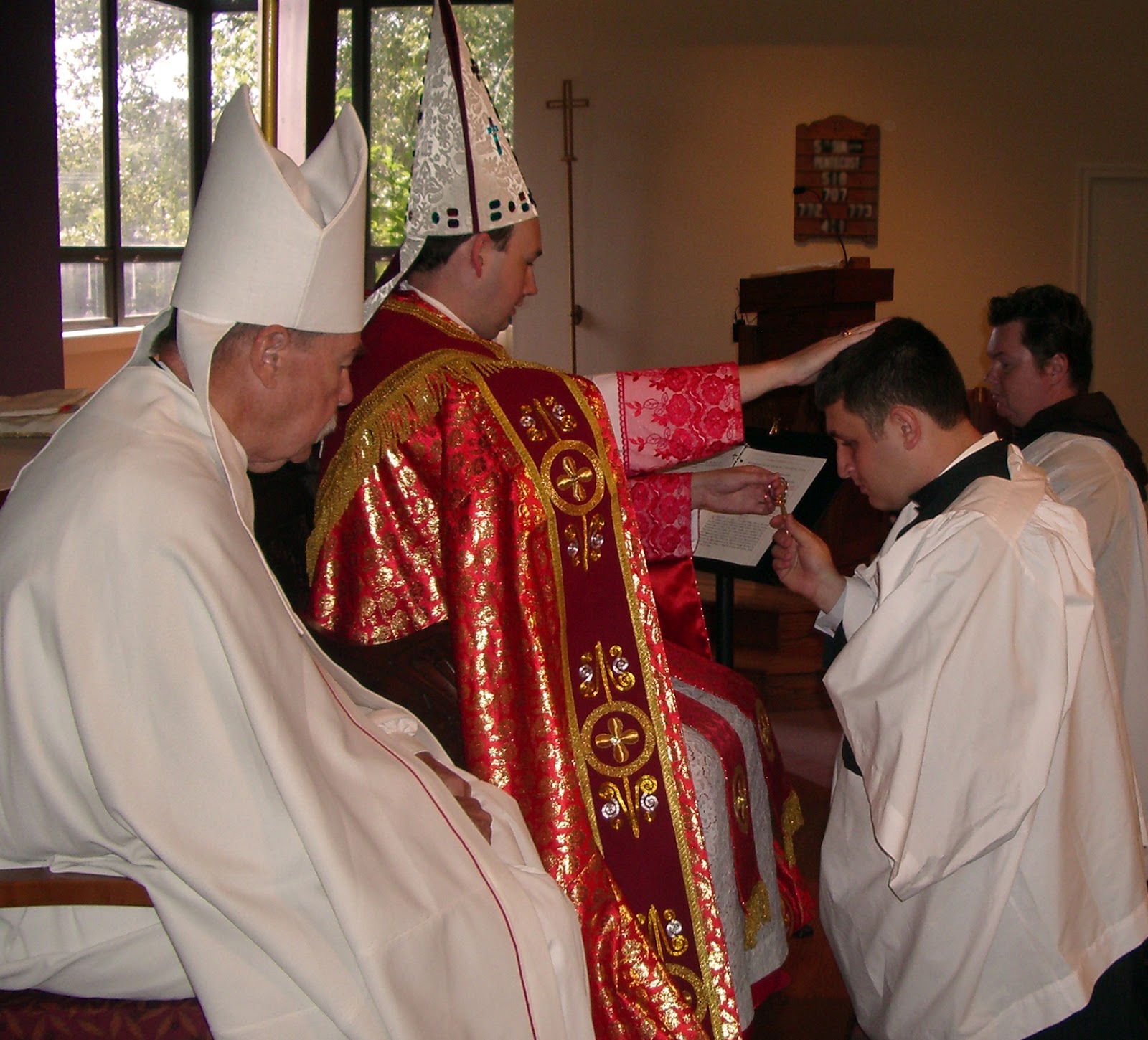 New clerics receive First Tonsure and ordination to the Minor Orders ...