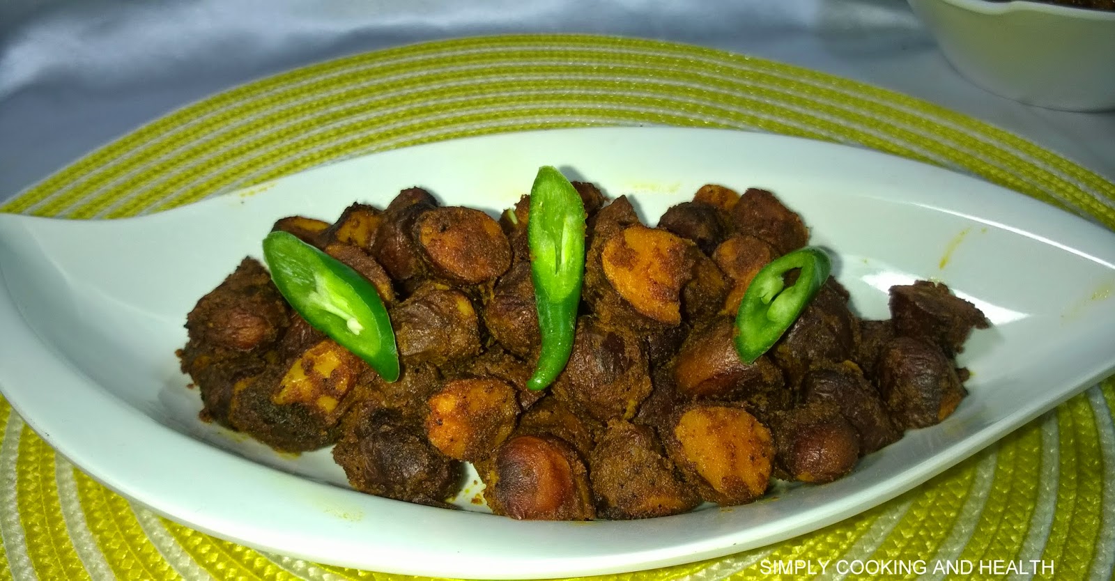 Simply Cooking and Health: Tempting soft and spicy fried jackfruit seeds