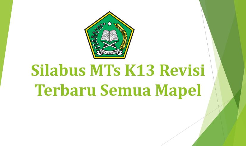 Silabus MTs K13 Revisi Terbaru Semua Mapel - Harian Madrasah