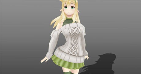 Elf Paper Model | Paperized Crafts