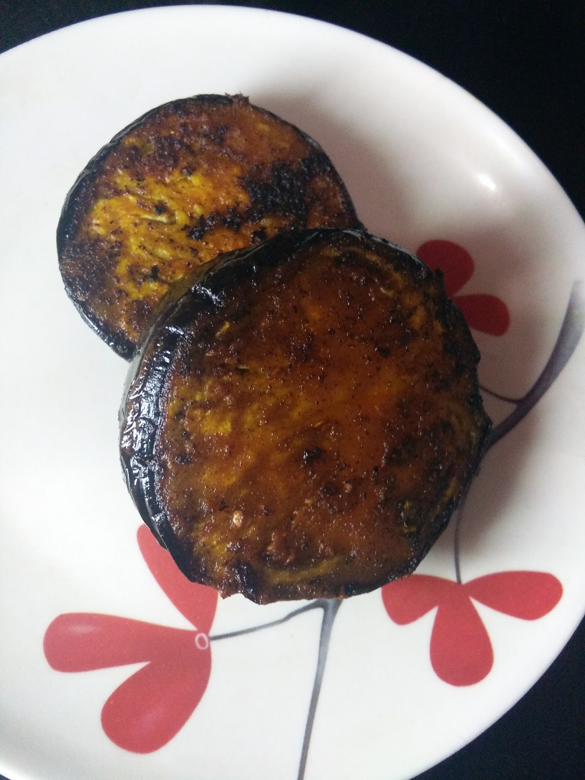 Wonder kitchen: Begun Bhaja/ Baigan bhajji/ Bengali Fried Egg Plant ...