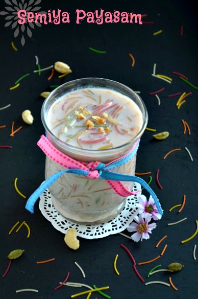 Semiya/Vermicelli Payasam ~ Nalini'sKitchen