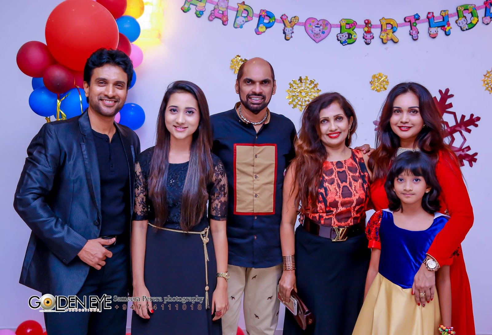 Gayathri dias and Channa perera daughters