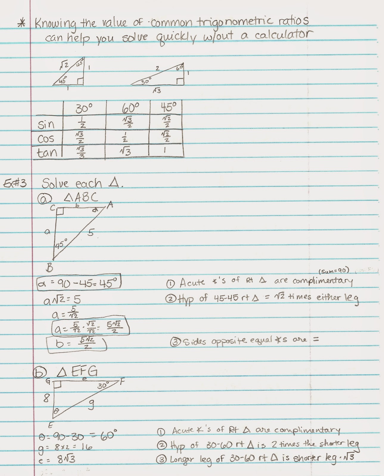 Algebra Alerts (Algebra 1 and 2): Algebra 2: Lesson 10.2 Notes and HW ...