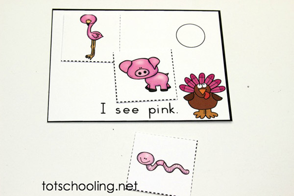Toodler Kids: Turkey Color Sorting Mats