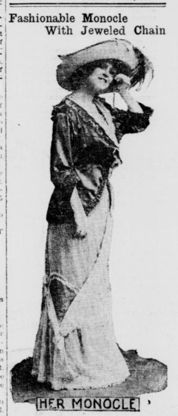 Monocle Chain Drawing