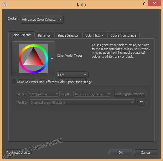 CosbyArt: Art Review: Krita