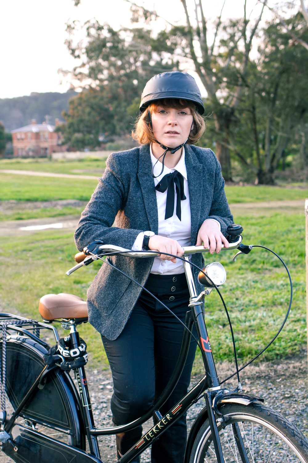 Preppy Bike Style - Finding Femme
