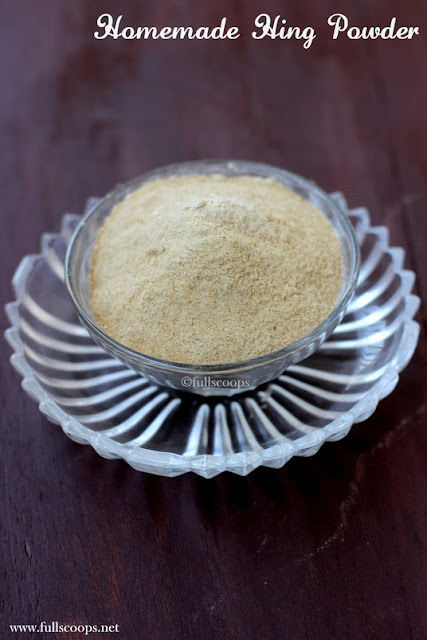 Homemade Hing Powder ~ Full Scoops - A food blog with easy,simple ...