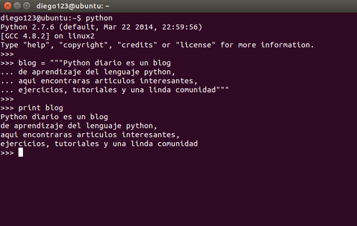 Tipos de datos en python - Mi diario Python