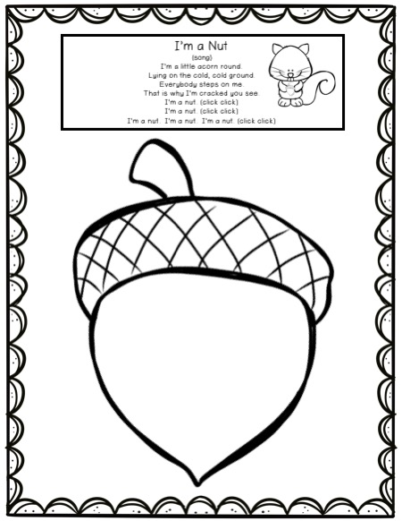 Emily Jane Creates: ACORN CRAFT-FREEBIE