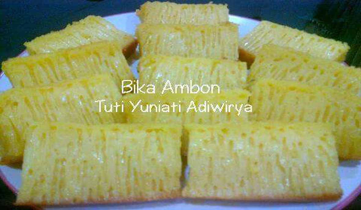 Resep Membuat Bika Ambon Ala Yunita Adiwiraya Bersarang