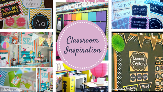 Teaching With Class: Classroom Decor Inspiration