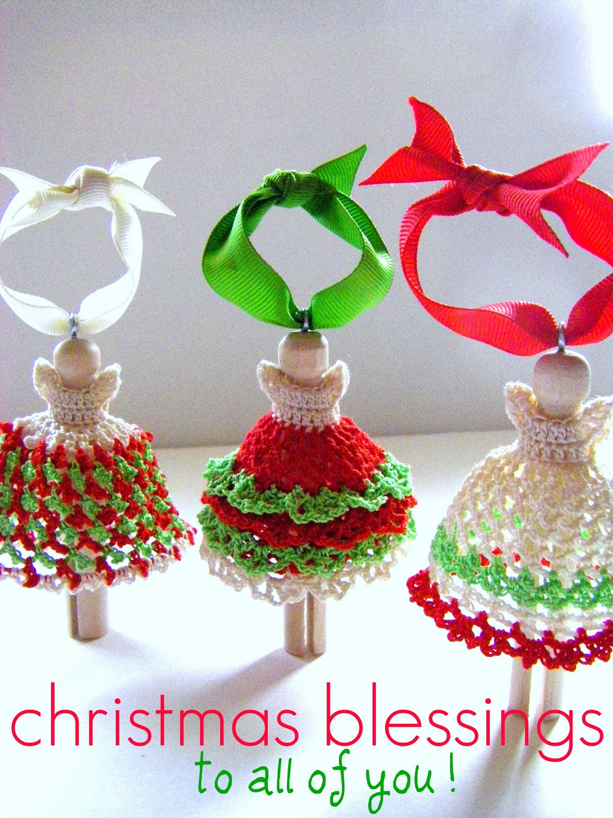sew ritzy~titzy: Christmas clothespin angels