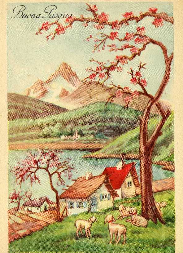 Miss Jane: Easter & Spring Vintage Postcards