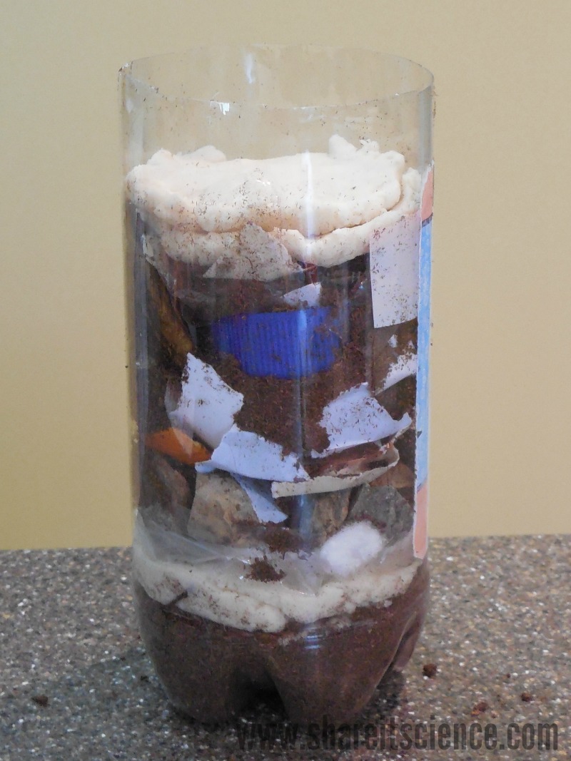 Share it! Science : "Here Comes the Garbage Barge" inspired Landfill Model