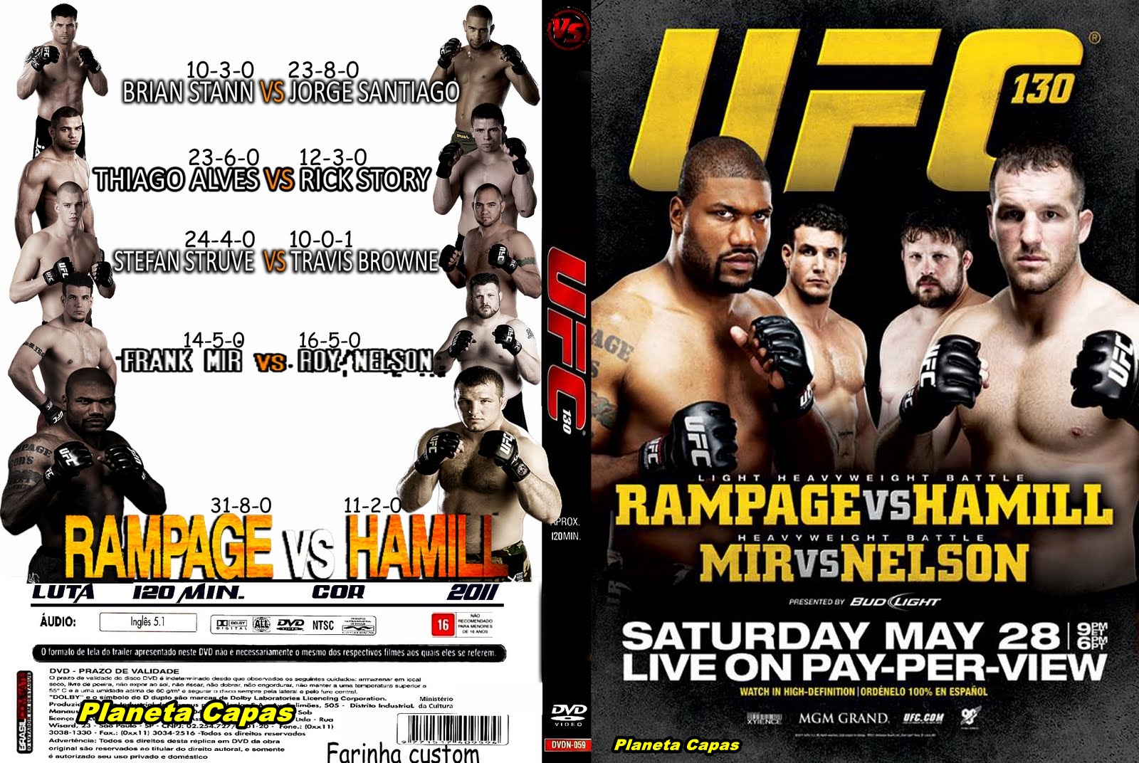 Planeta Capas: UFC 130