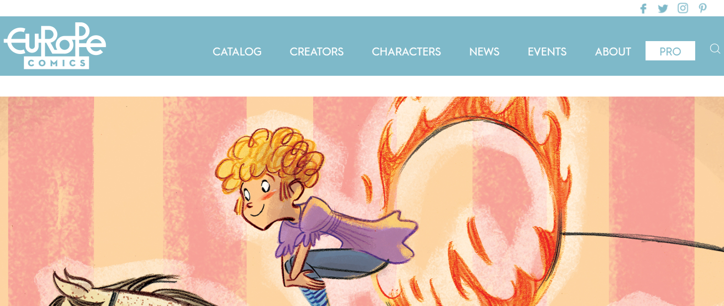 English Elda: Europe Comics