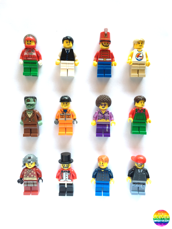 LEGO PEOPLE CHALLENGE | you clever monkey