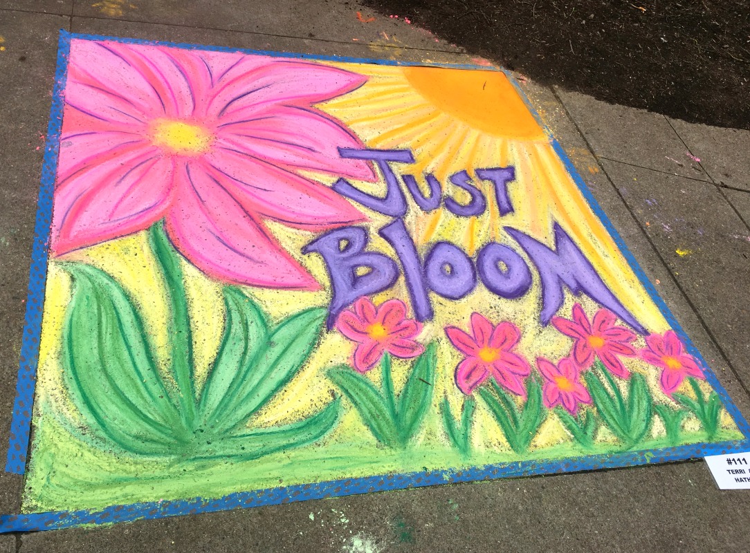 Martha Kisling Art With Heart : Fun Friday - Sidewalk Chalk Art Show