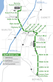 Community Transit: Swift Green Line is matching early Blue Line ...