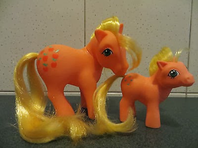 Mio Mini Pony '80: Applejack (Melania) e baby applejack