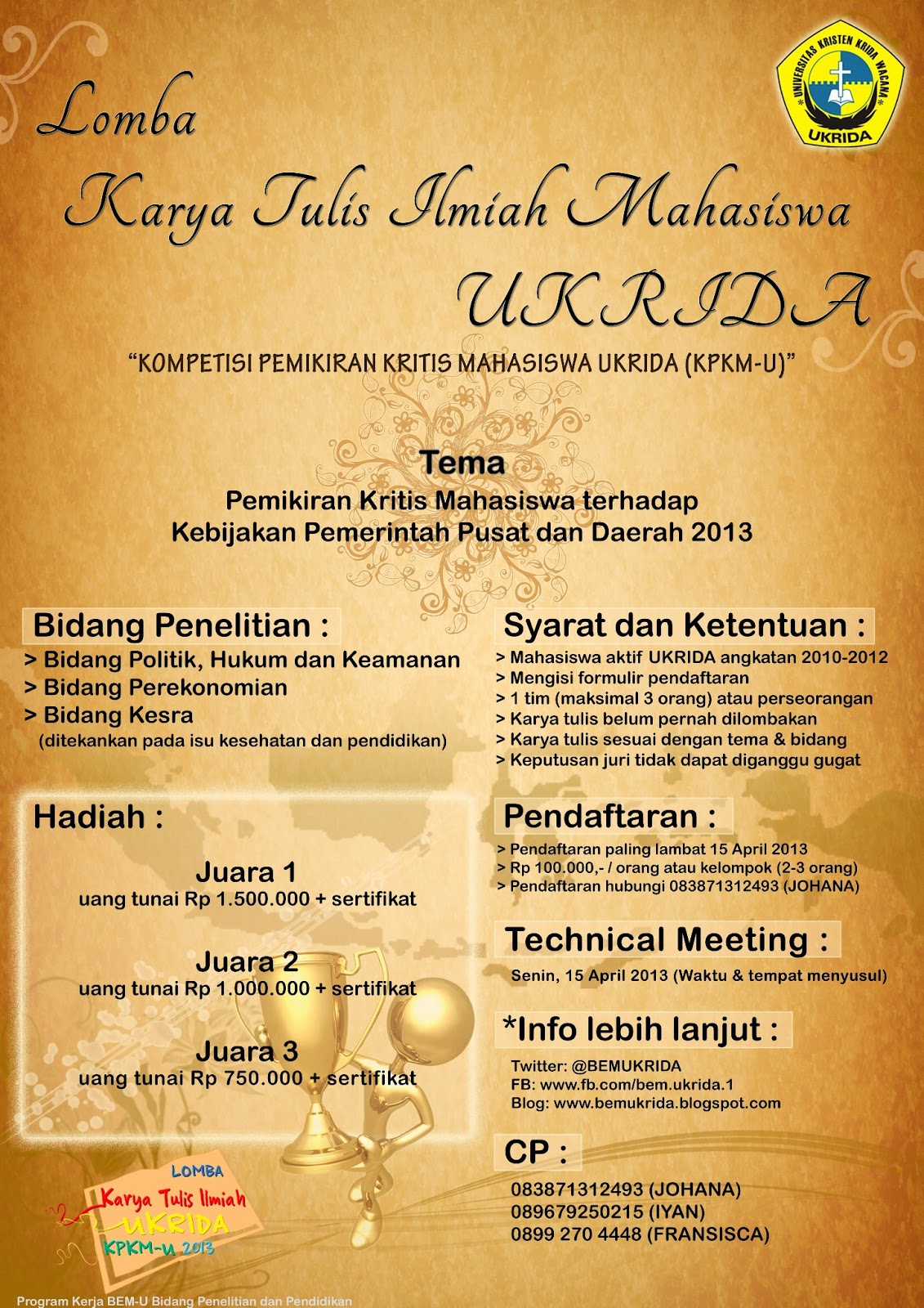 Badan Eksekutif Mahasiswa UKRIDA
