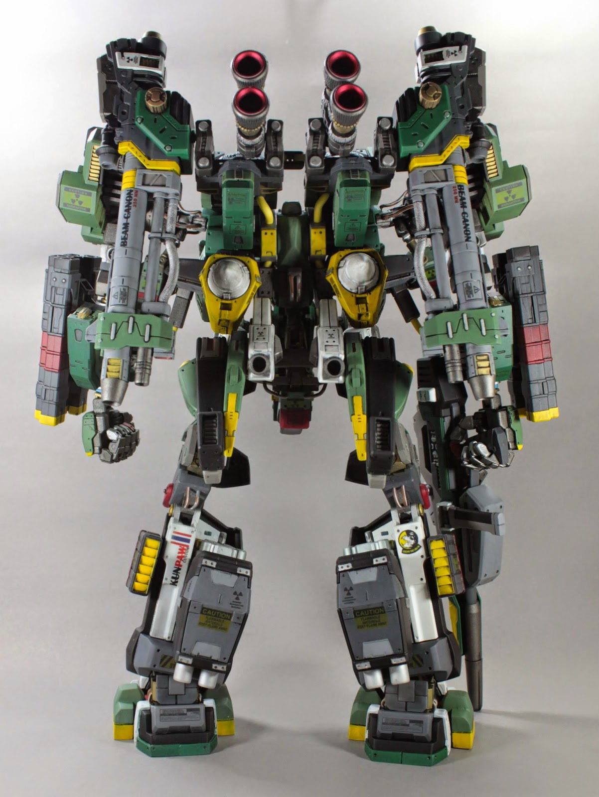 Custom Build: 1/144 GNG-0001-Strike Buster + GN Striker "Strike Buster ...