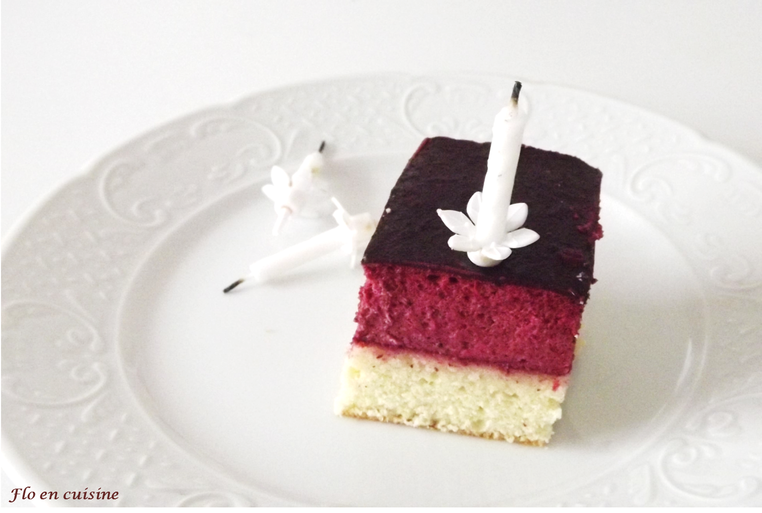 Flo en cuisine: Mon premier entremet aux fruits rouges
