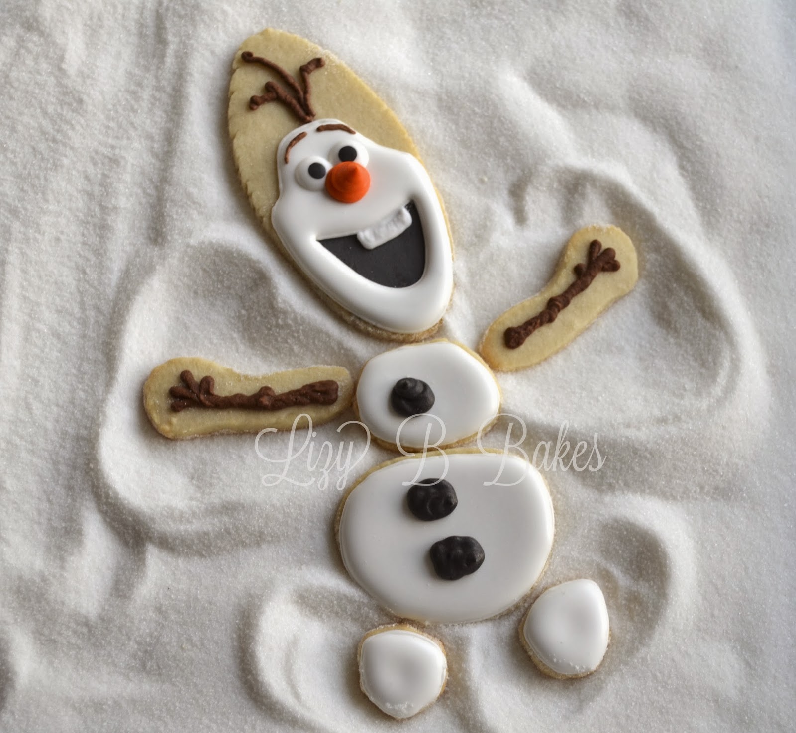 Olaf The Snowman Snow Angel