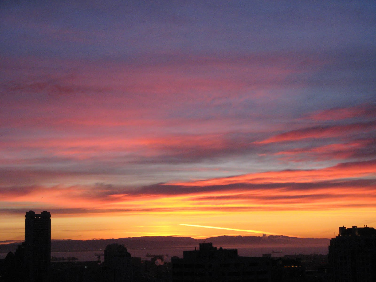 More…: Sunrise : up on the roof early this morning